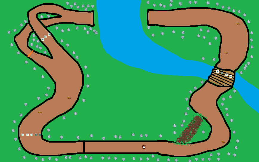 Wiggler Woods - Mario Kart PC