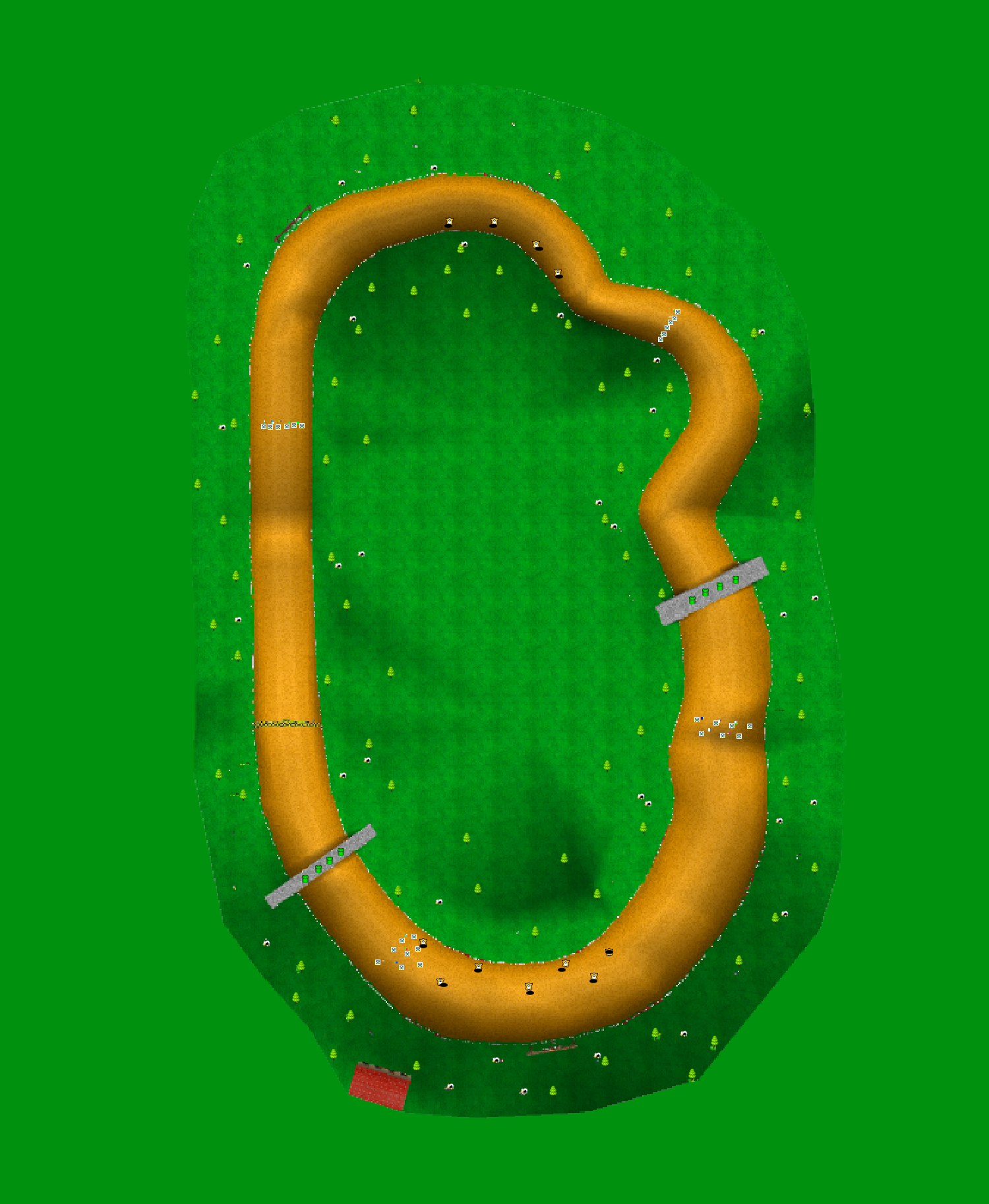 Moo Moo Farm - Mario Kart PC