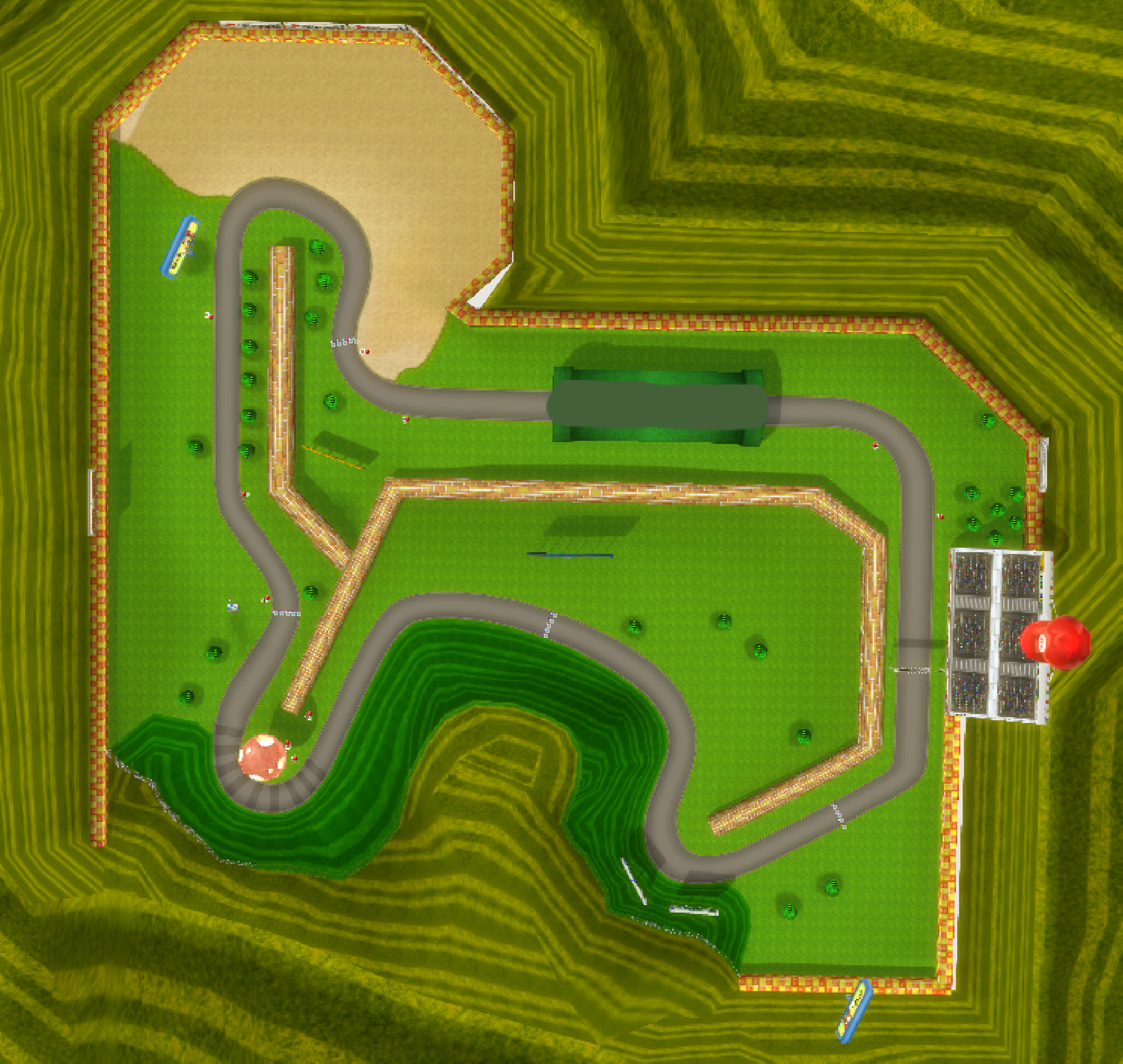 Mario Raceway - Mario Kart PC