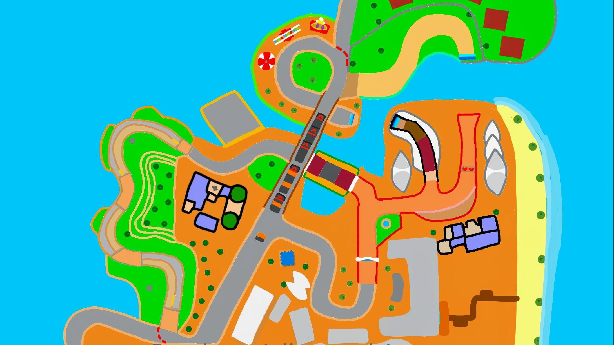 Tour Sydney sprint - Mario Kart PC