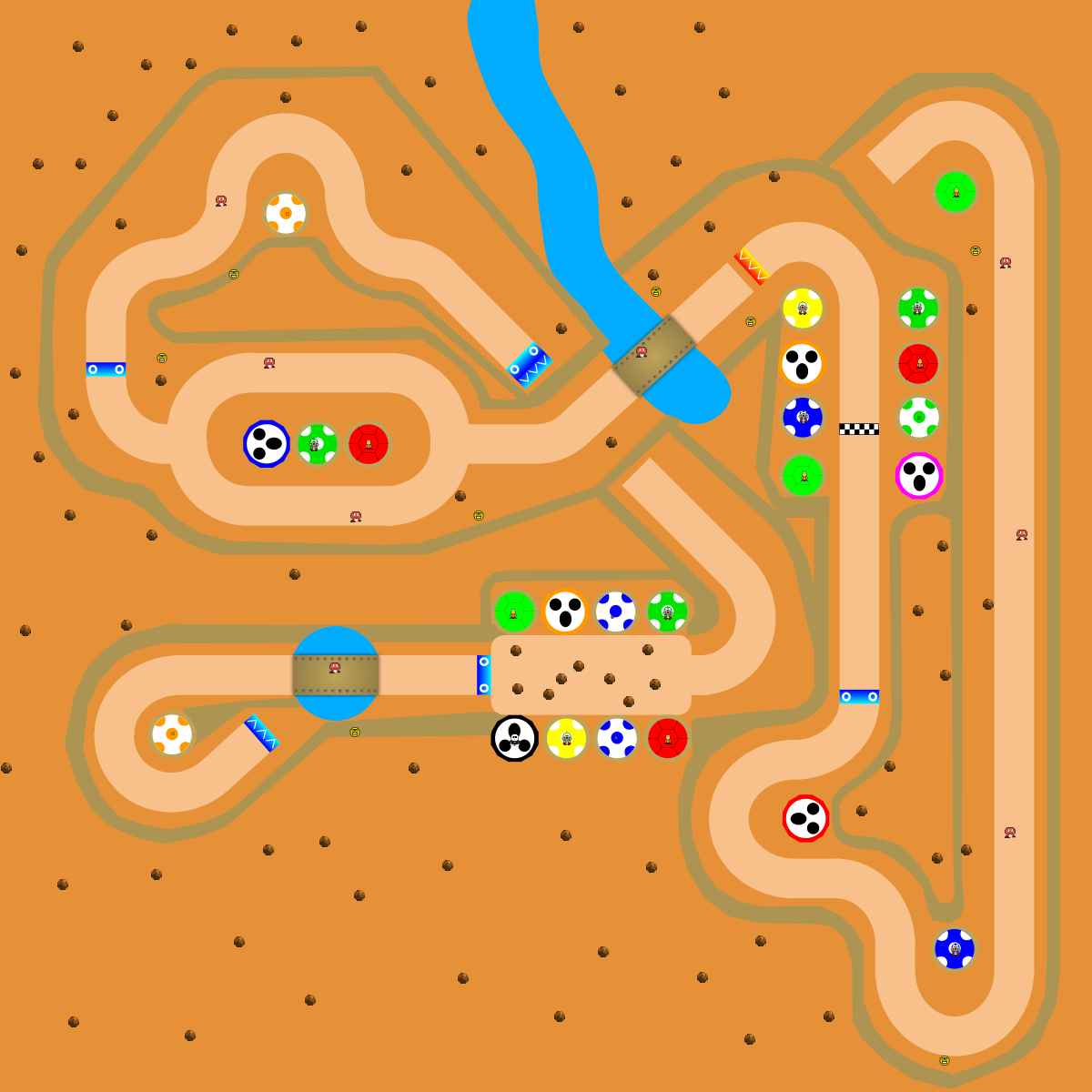 Fall Trails - Mario Kart PC