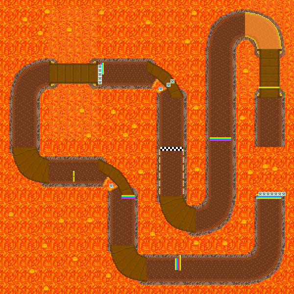 RFQMTC1 Violent Volcano - Mario Kart PC