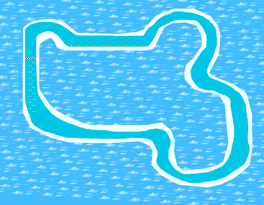 Sky Racetrack - Mario Kart PC