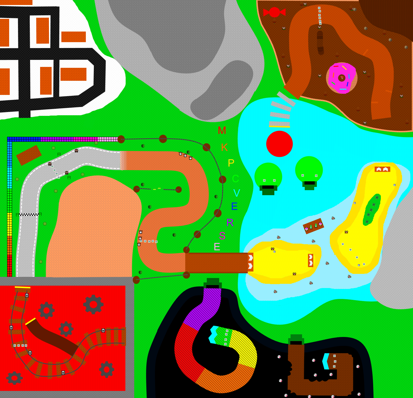 MKPCverse / MKPC Valley (MKPC Stadium Remake) - Mario Kart PC