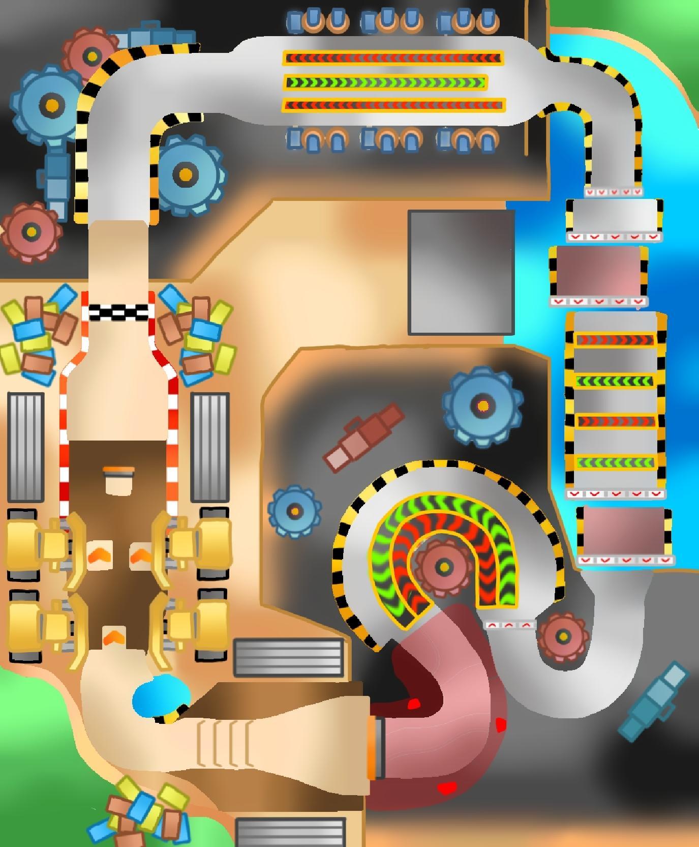 Wii Toad Factory - Mario Kart PC