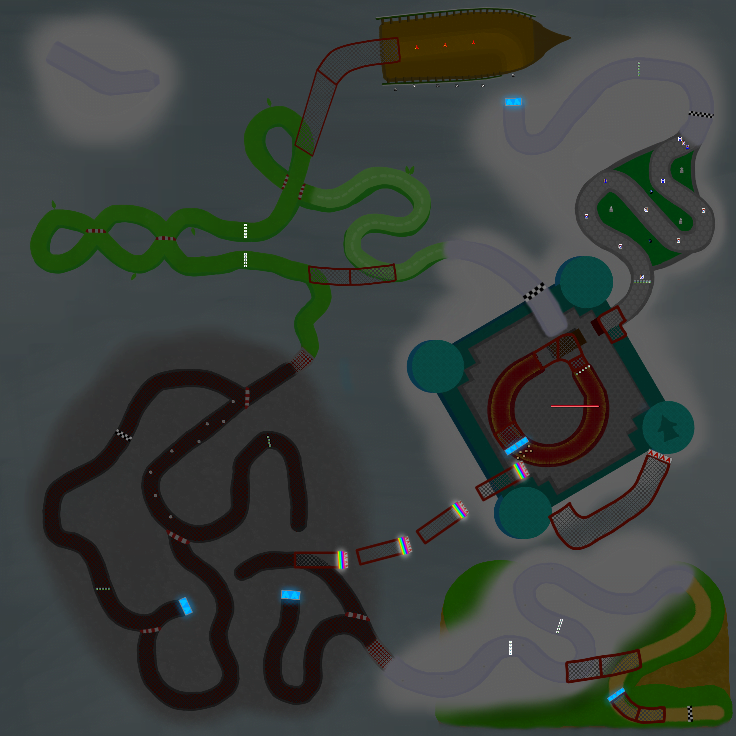 Cloudshroud Kingdom RMX - Mario Kart PC