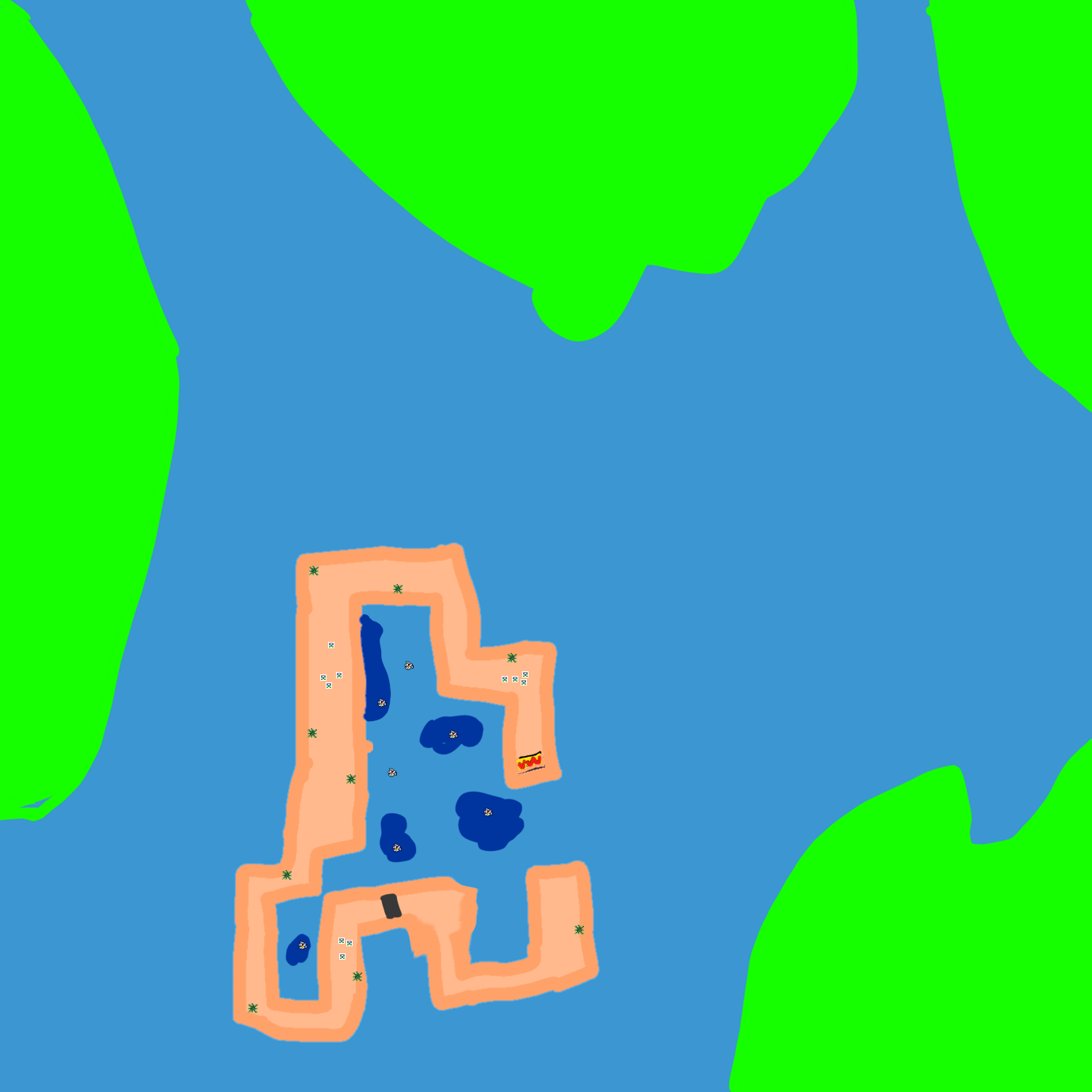 Peach Beach - Mario Kart PC