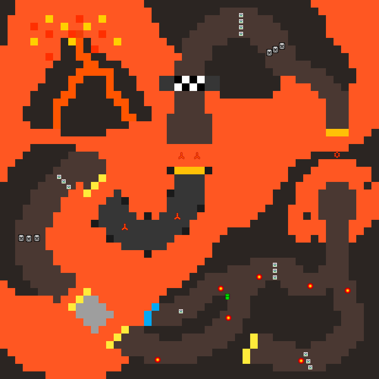 Volcano Canyon - Mario Kart PC