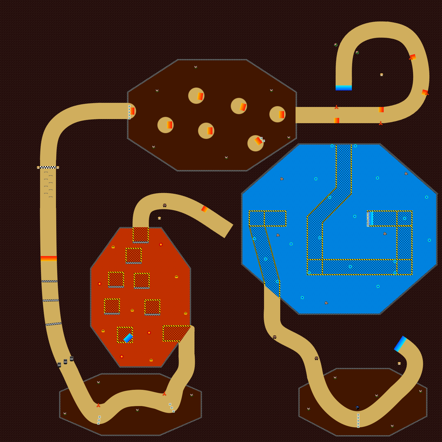 Senko Stadium - Mario Kart PC