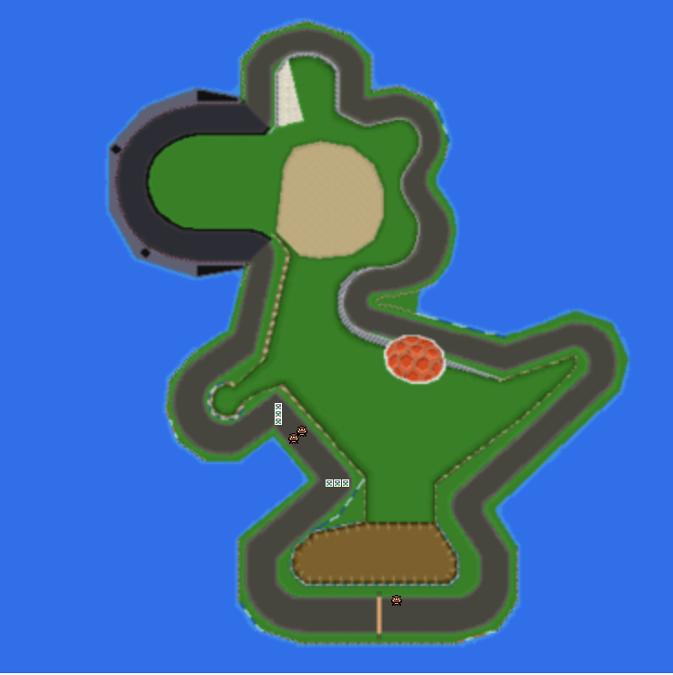 GCN Yoshi Circuit - Mario Kart PC