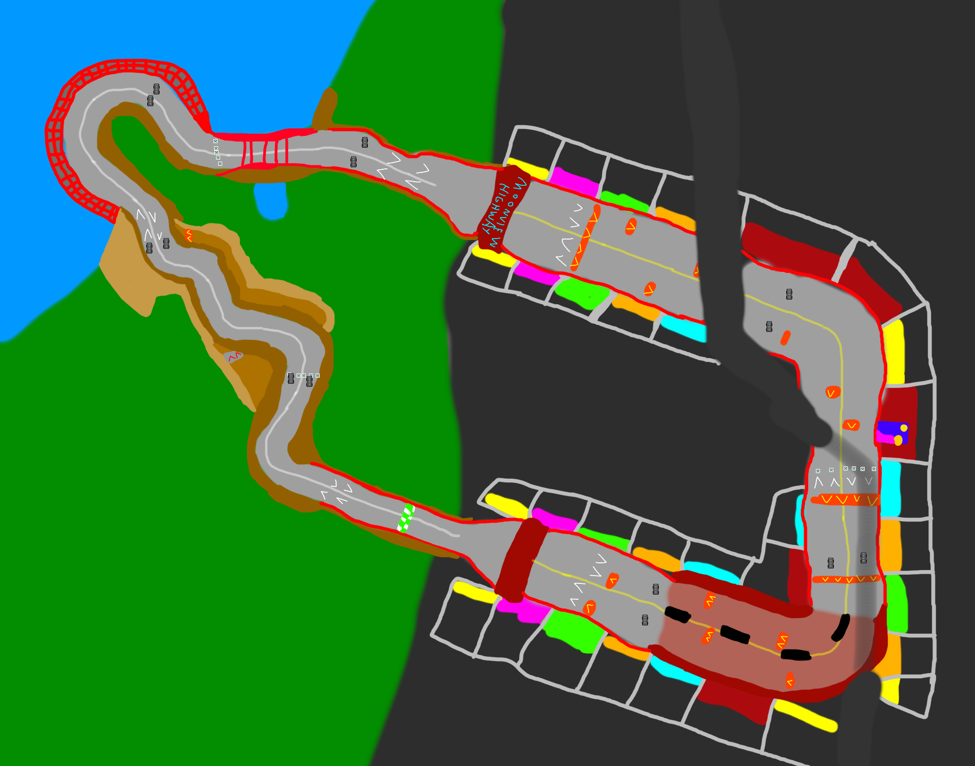 Moonview Highway - Mario Kart PC