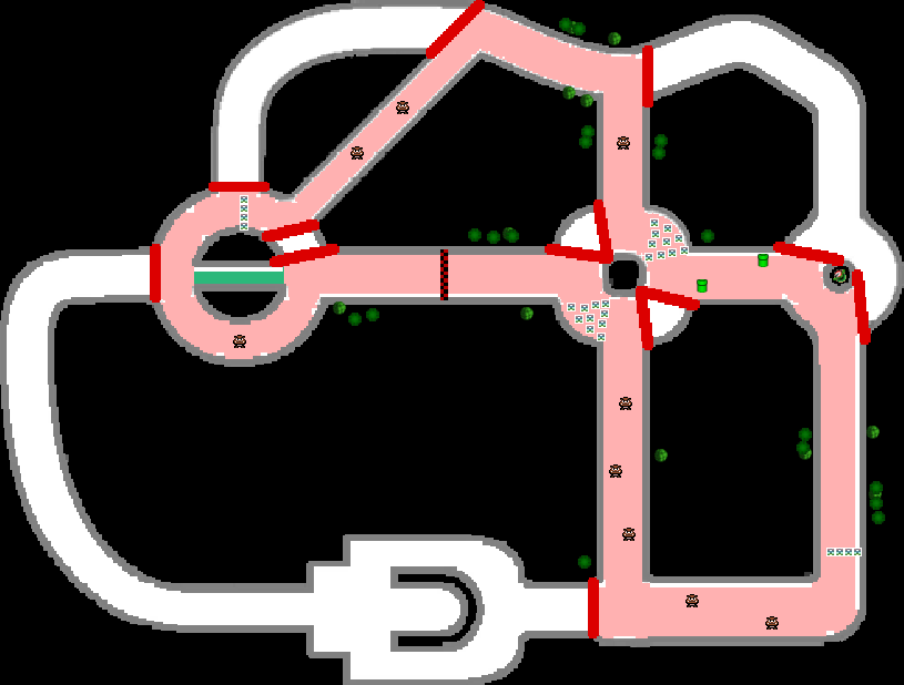 RMX Paris Promenade 1 - Mario Kart PC