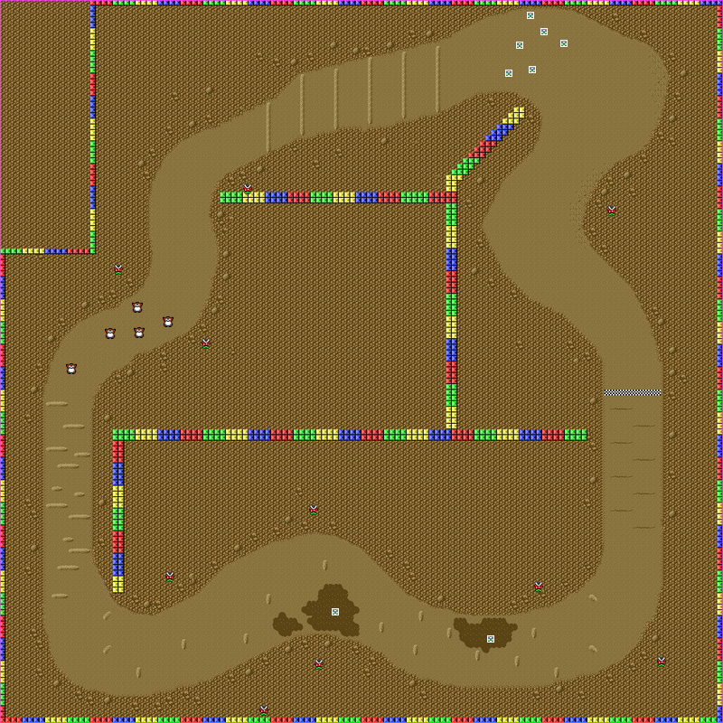 SNES Choco Island 1 - Mario Kart PC