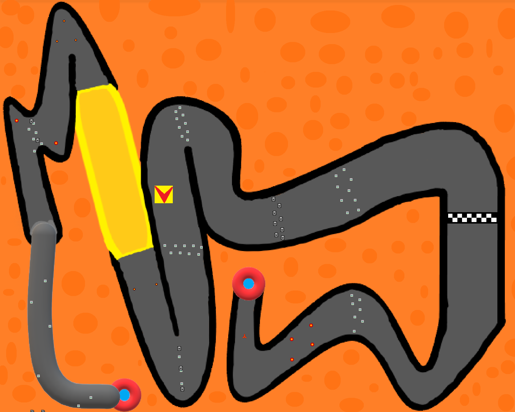 Lava race - Mario Kart PC