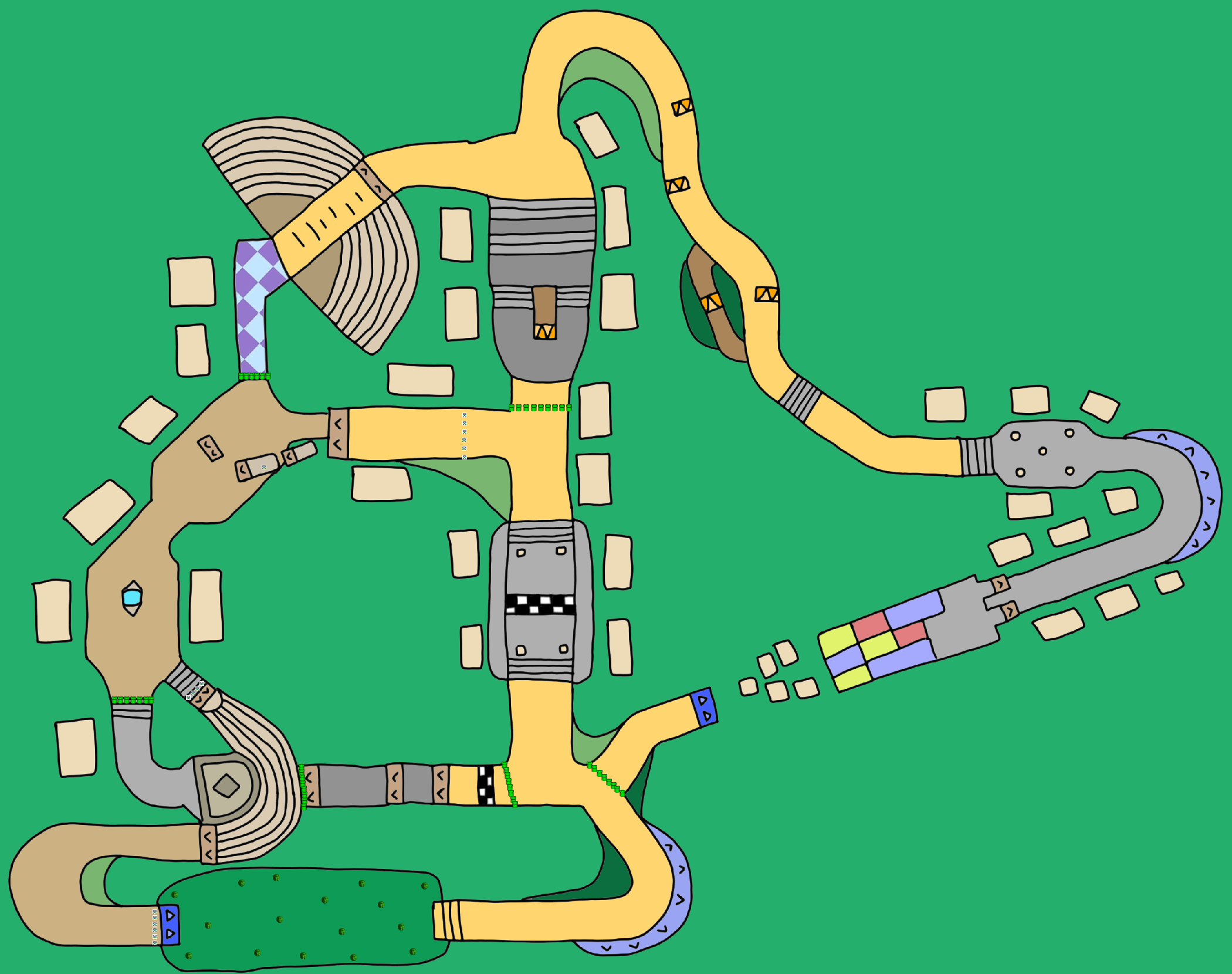 Athens Dash - Mario Kart PC