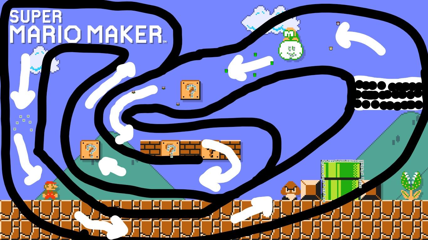 Super Mario Maker Circuit - Mario Kart PC