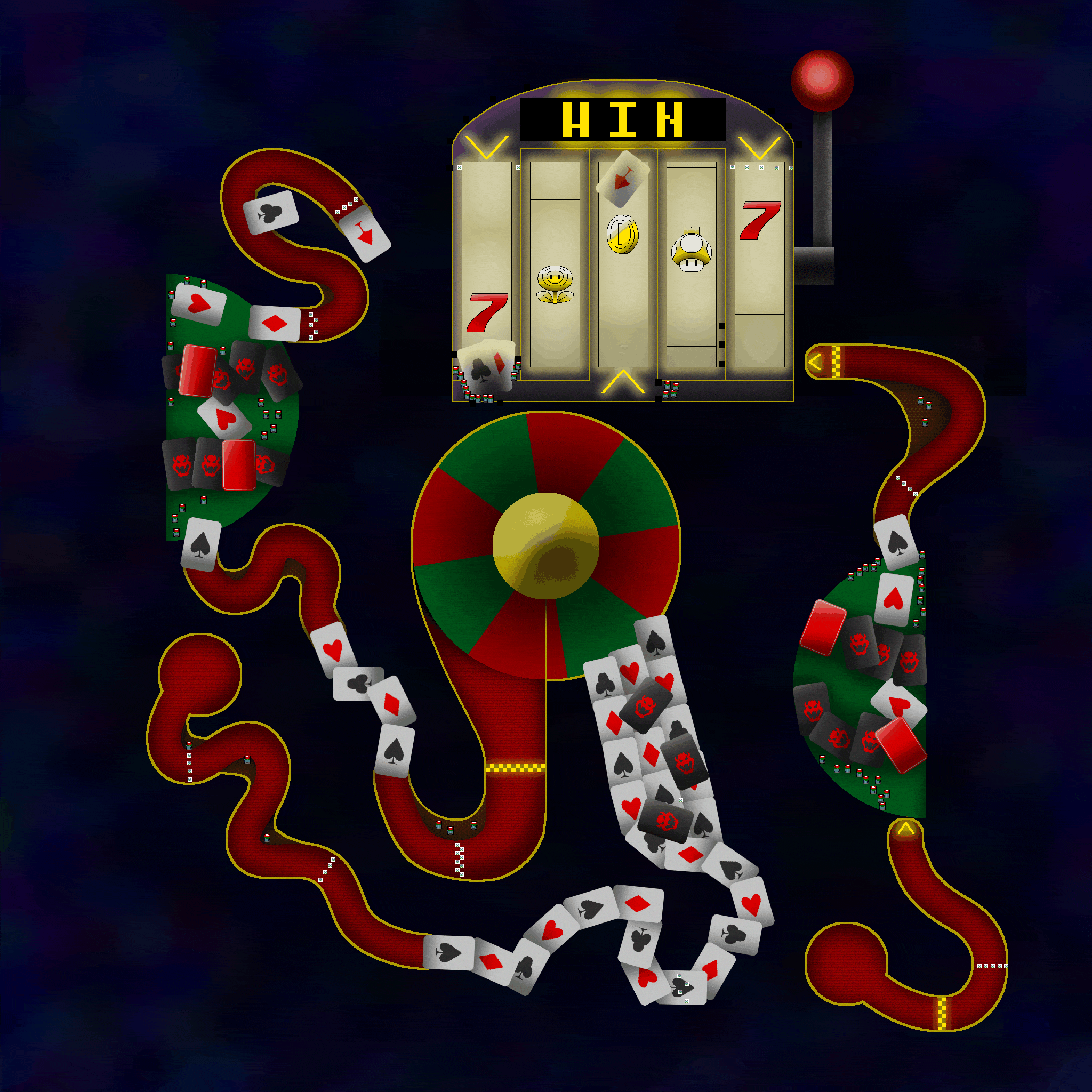 Casino Night - Mario Kart PC