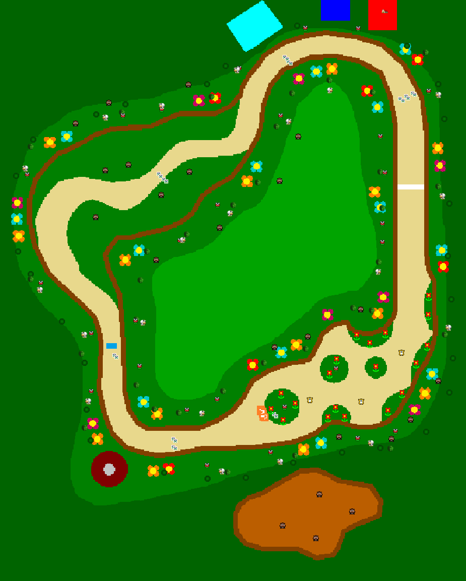 Moo Moo Meadows - Mario Kart PC