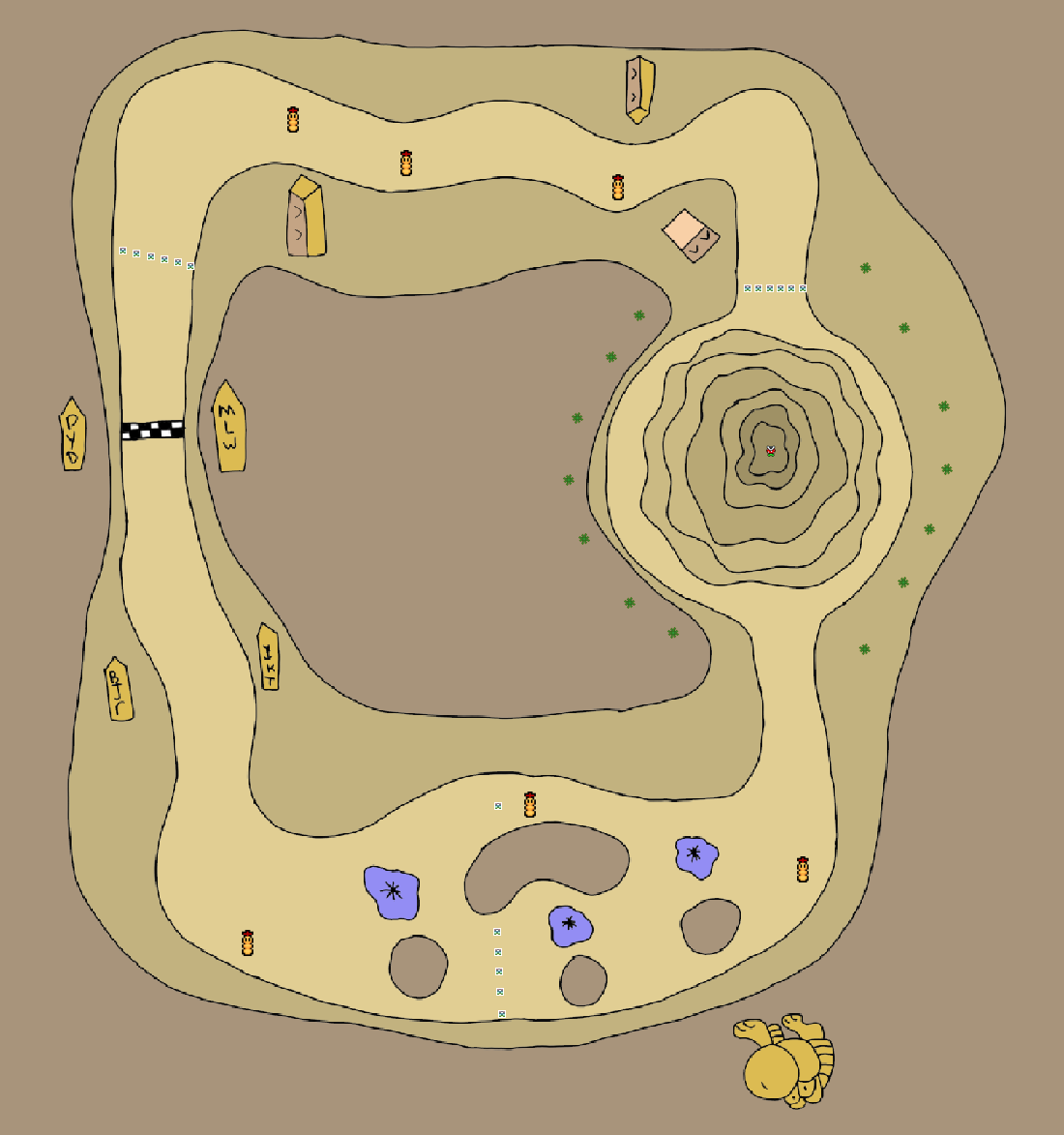 Dry Dry Desert - Mario Kart PC