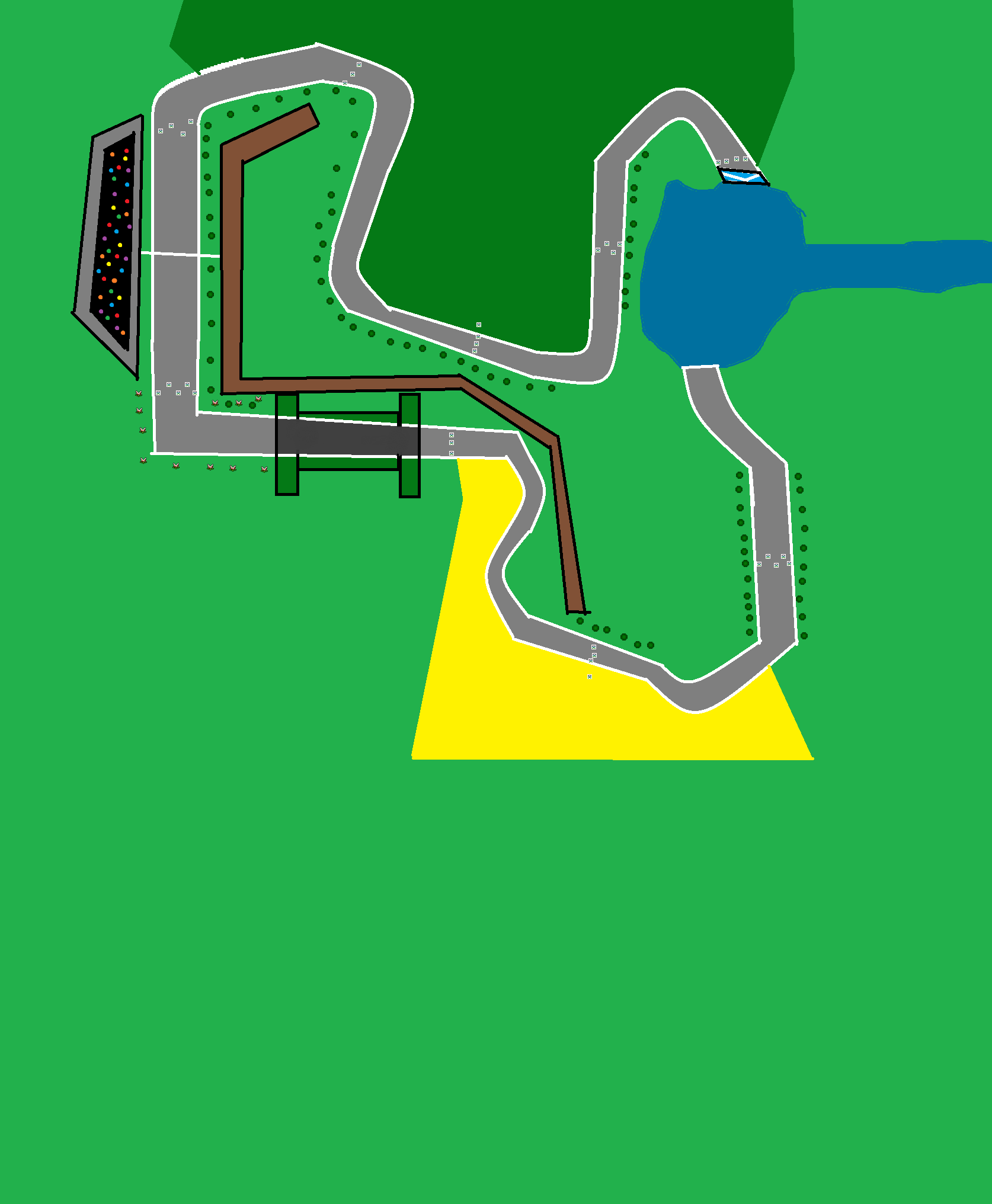 Mario Raceway - Mario Kart PC