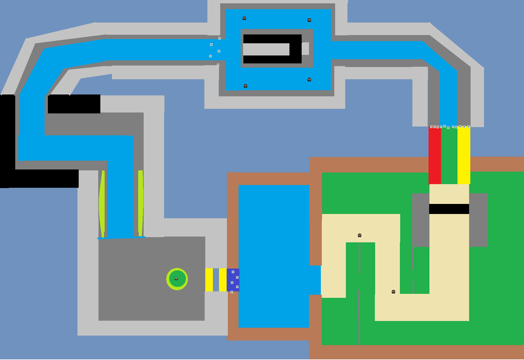 piranha sewer - Mario Kart PC