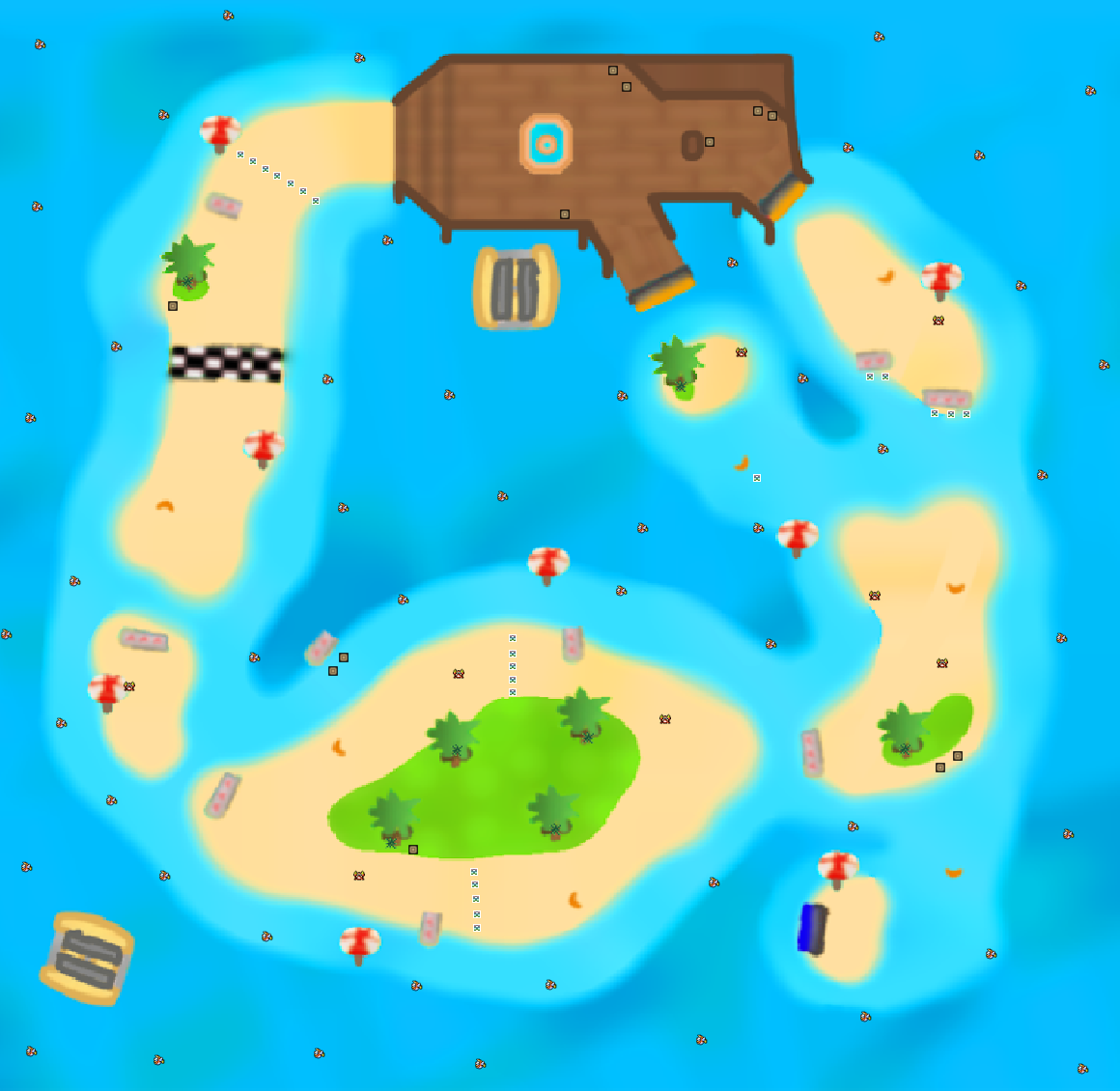 Koopa Beach 1 - Mario Kart PC