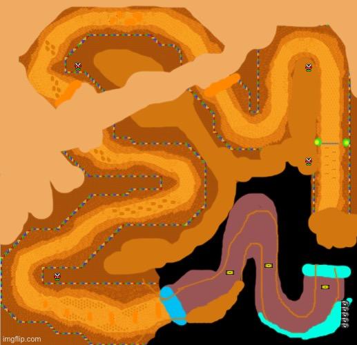 Sunset Wilds - Mario Kart PC