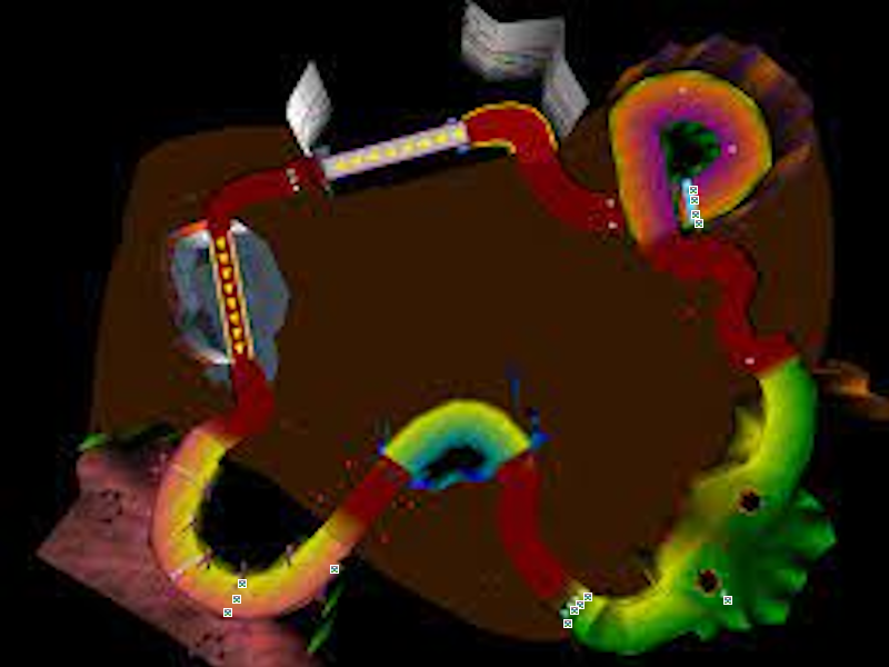 DKR Darkmoon Caverns - Mario Kart PC