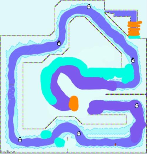 Snow Land - Mario Kart PC