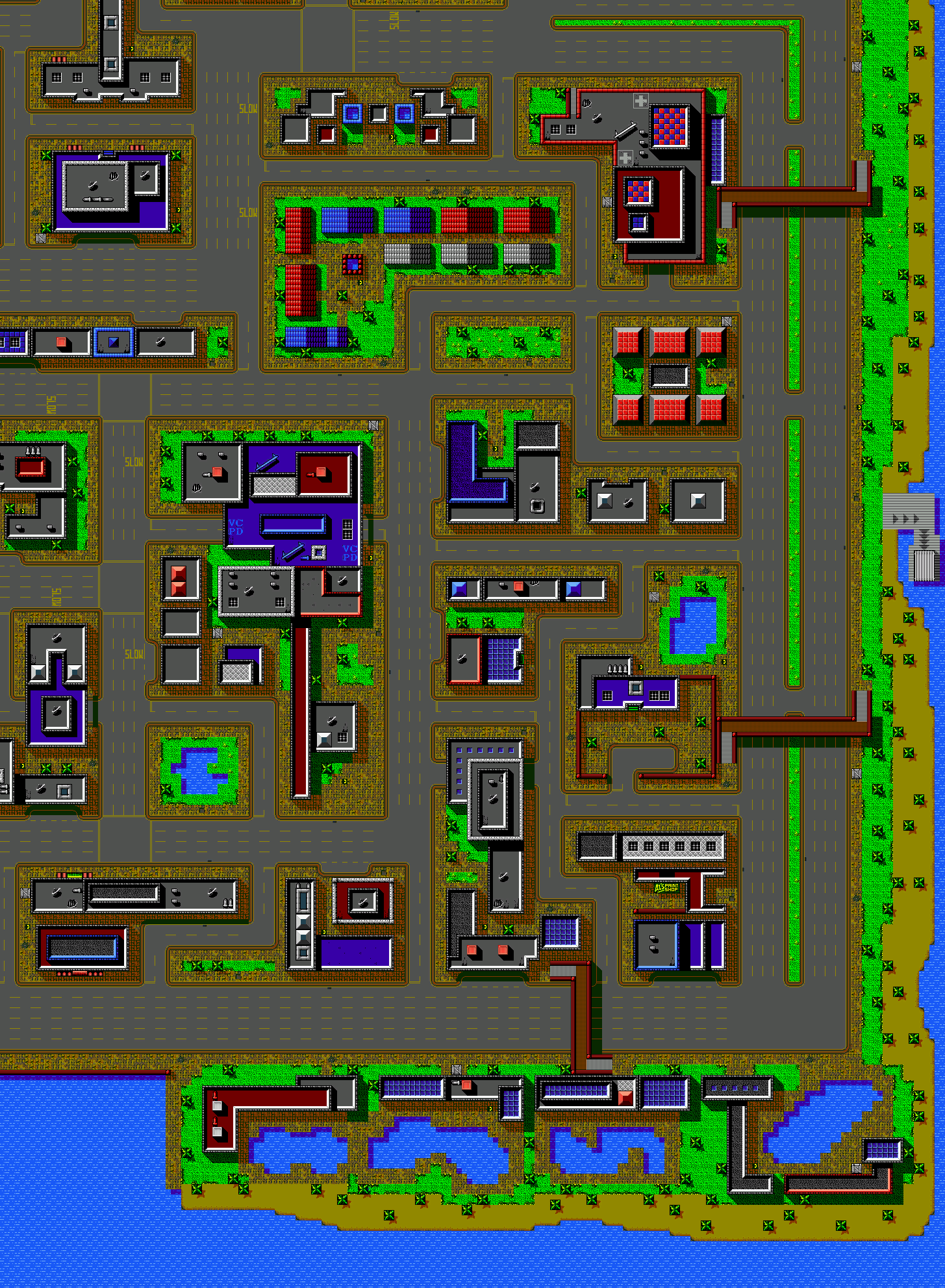 GTA Gameboy Map - Mario Kart PC