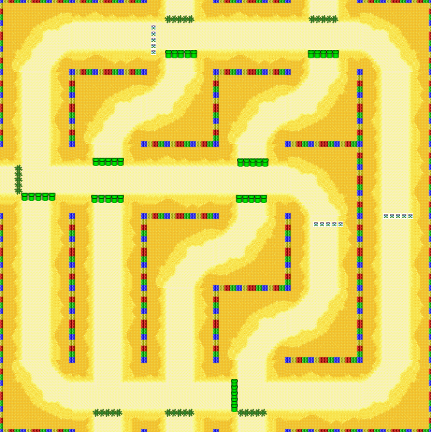 Pyramid Park 1 - Mario Kart PC