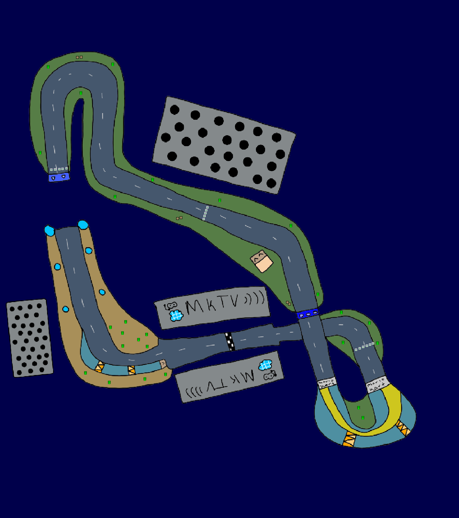 Mario Kart Stadium - Mario Kart PC
