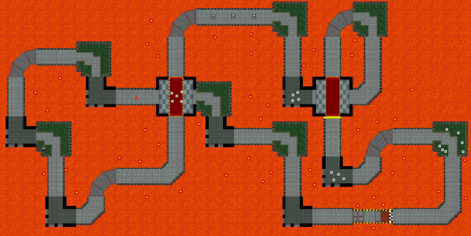 volcano Speedway - Mario Kart PC