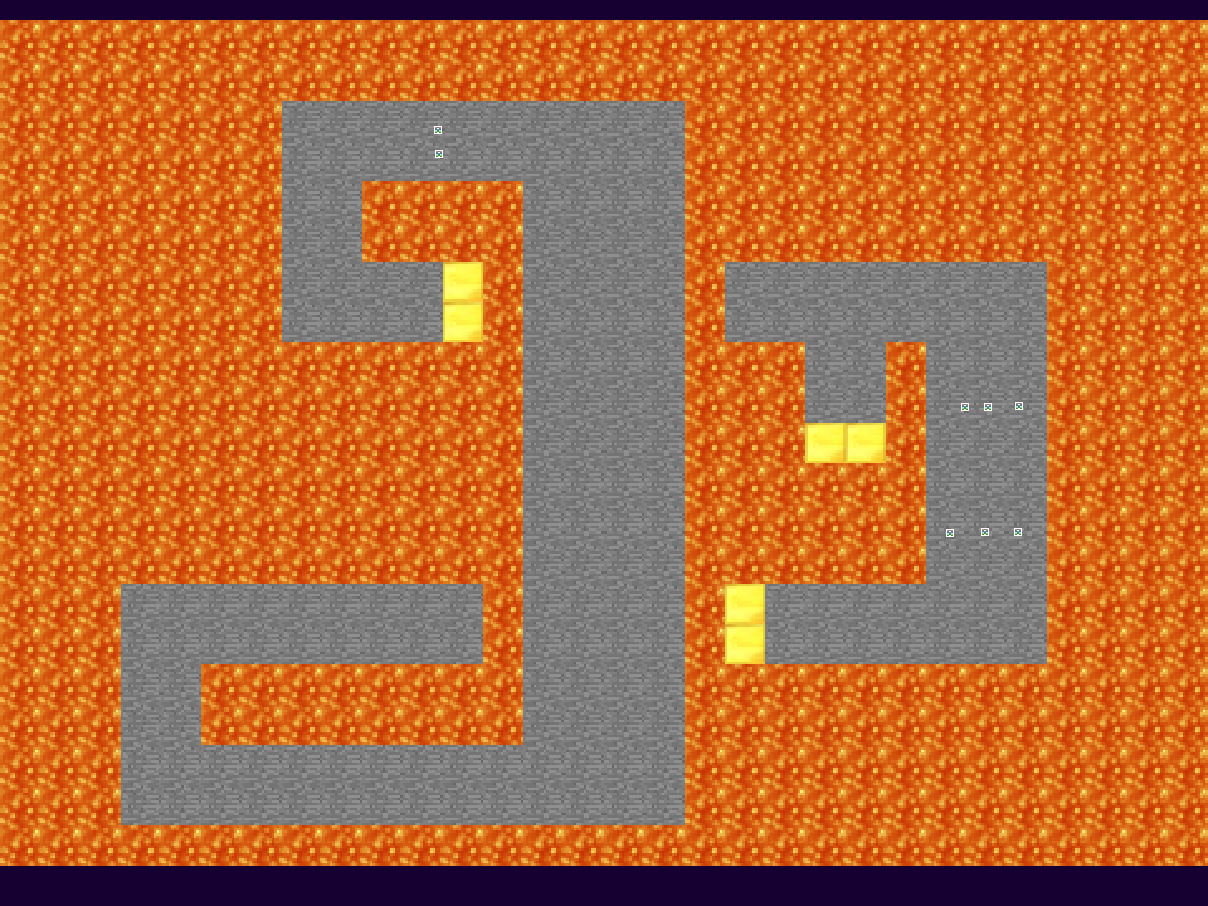 Lava cavern - Mario Kart PC