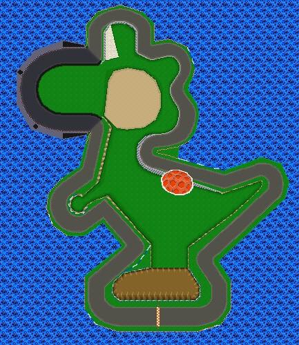 yoshi circuit - Mario Kart PC