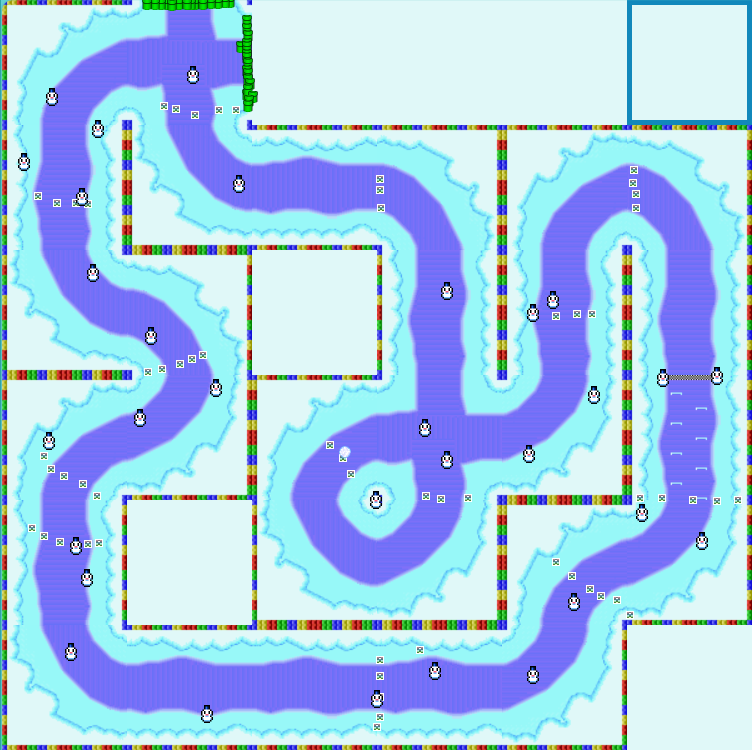 Ice Burg cross - Mario Kart PC