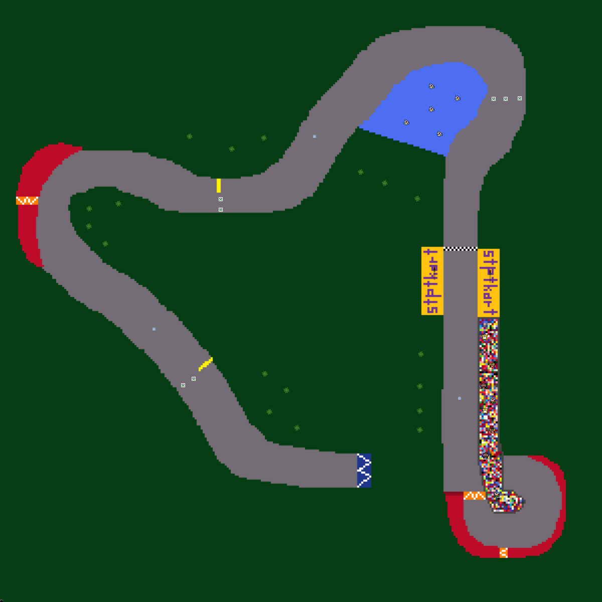 rally stadium 1 - Mario Kart PC