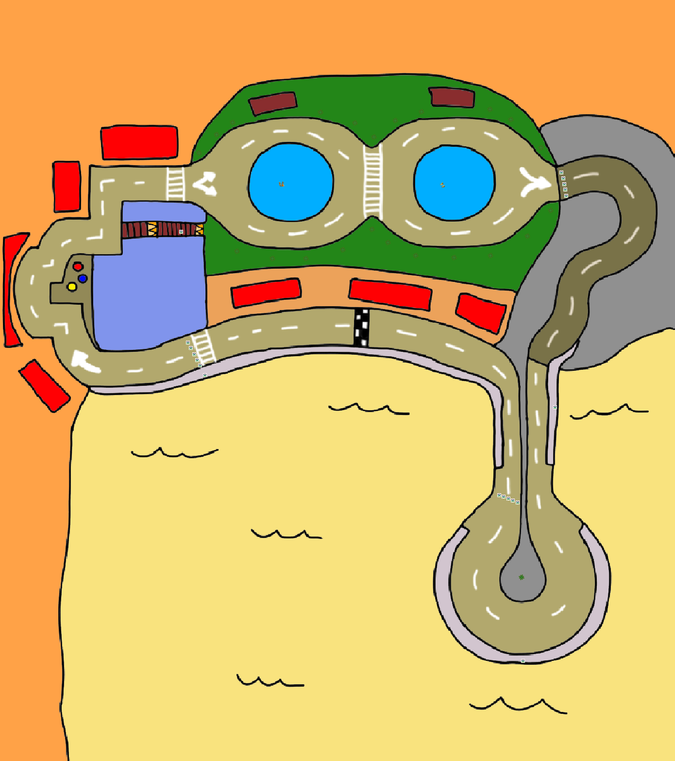 Daisy Circuit - Mario Kart PC