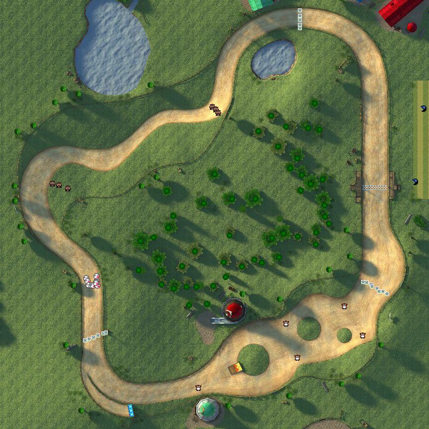 Moo Moo Meadows - Mario Kart PC