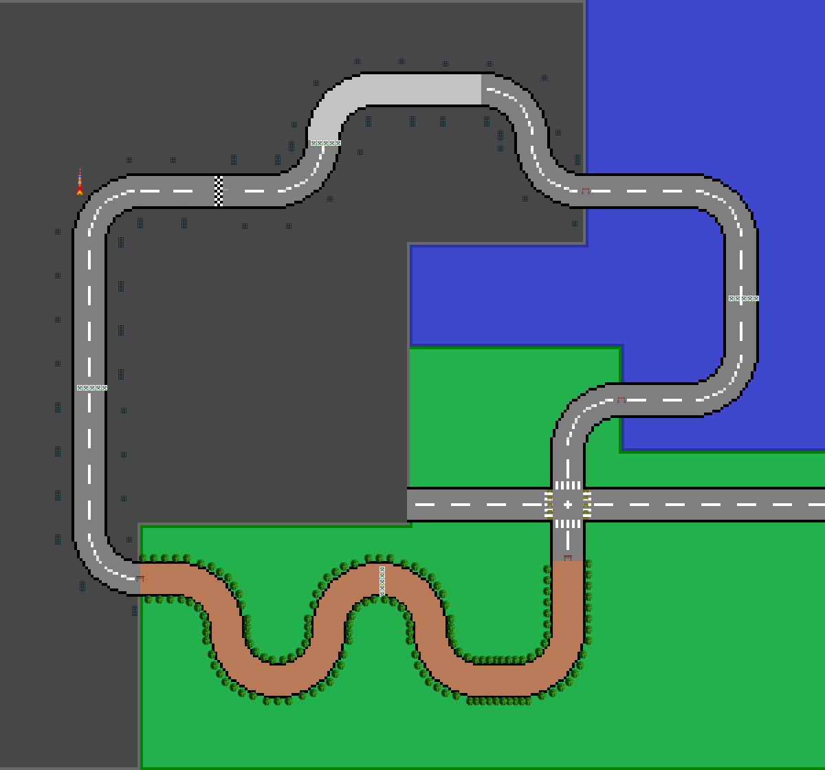 Tokyo City Raceway - Mario Kart PC