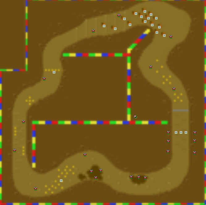 SNES Choco Island 1 - Mario Kart PC