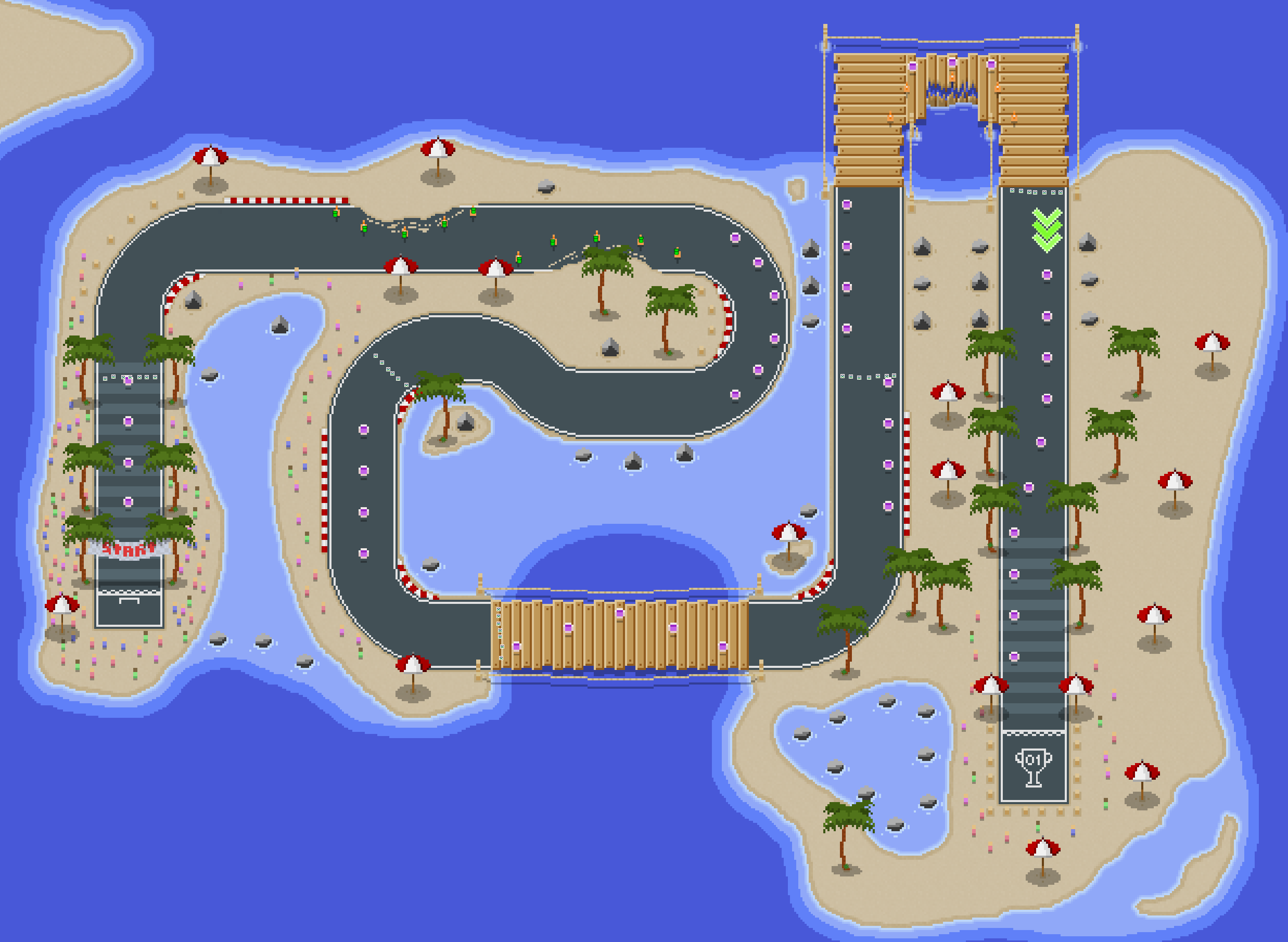 OutRun Bay - Mario Kart PC