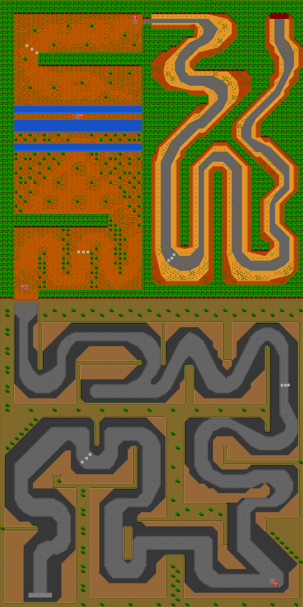 Round 1 - Paris - Berlin - Mario Kart PC