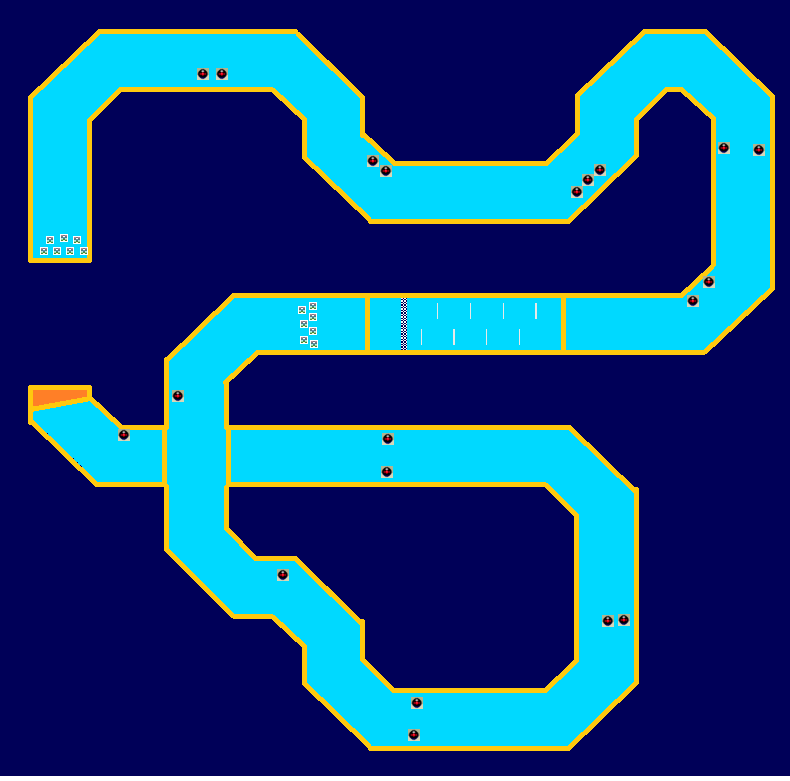 Sonic 2 Special Stage - Mario Kart PC