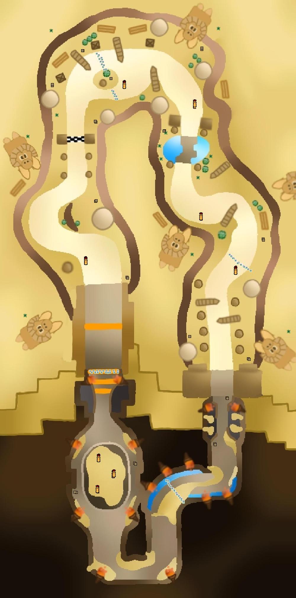 Wii Dry Dry Ruins - Mario Kart PC