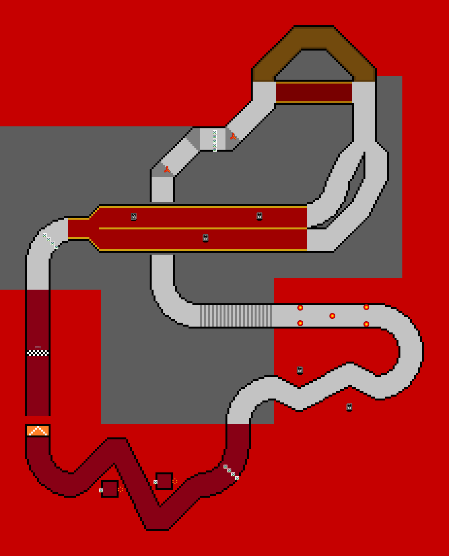 Volcano Castle - Mario Kart PC