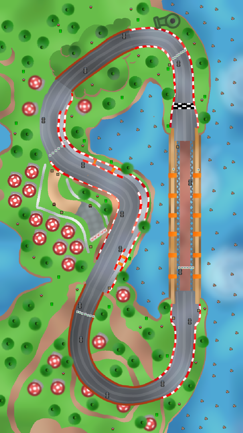 GCN Mushroom Bridge - Mario Kart PC