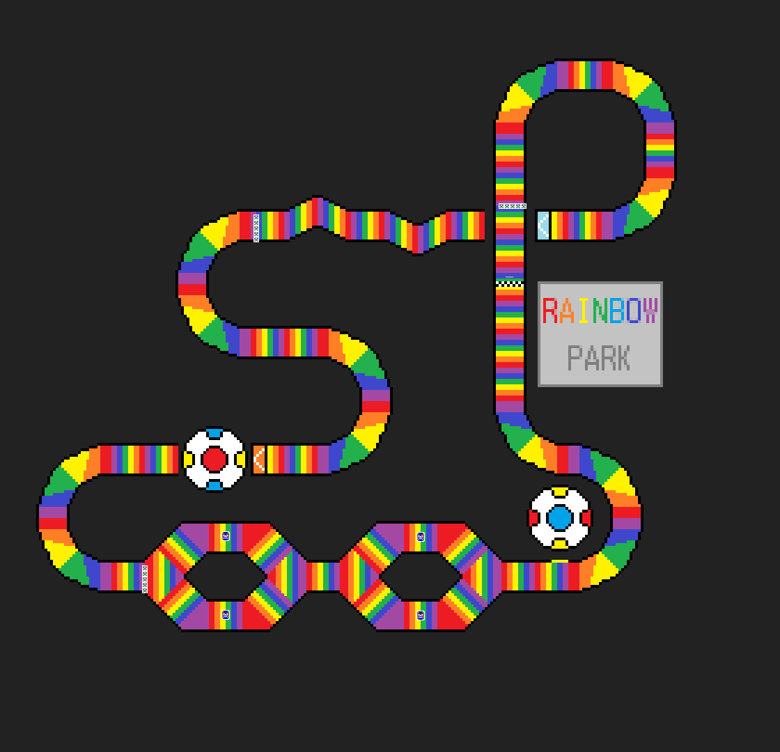 Rainbow Park - Mario Kart PC