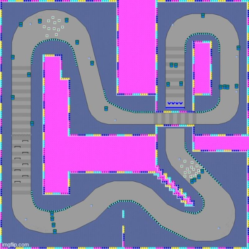 SNES Mario Circuit -4 November 1991 Proto - Mario Kart PC