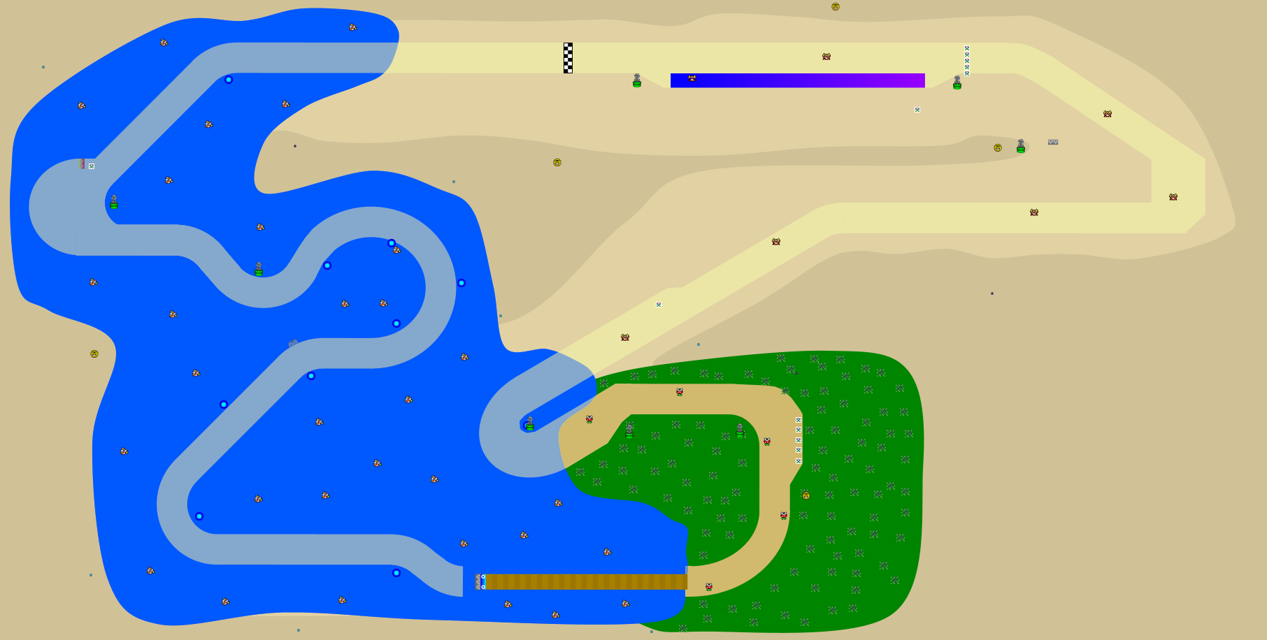 Sand Ocean (F-Zero Remake) - Mario Kart PC